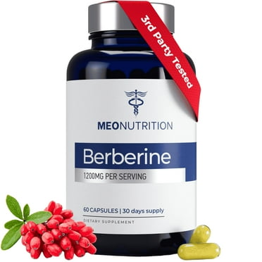 Suplemento Nature's Truth Berberine 500 mg 60 cápsulas | Walmart en línea