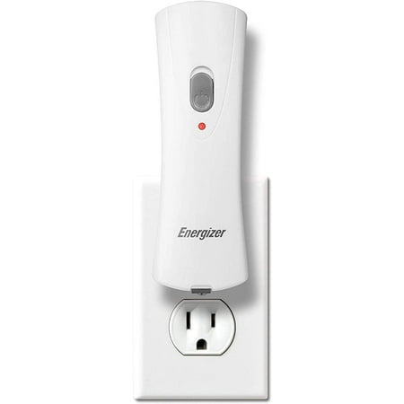 ENERGIZER Compact Rechargeable Emergency D Flashlight, Plug-in Power ...