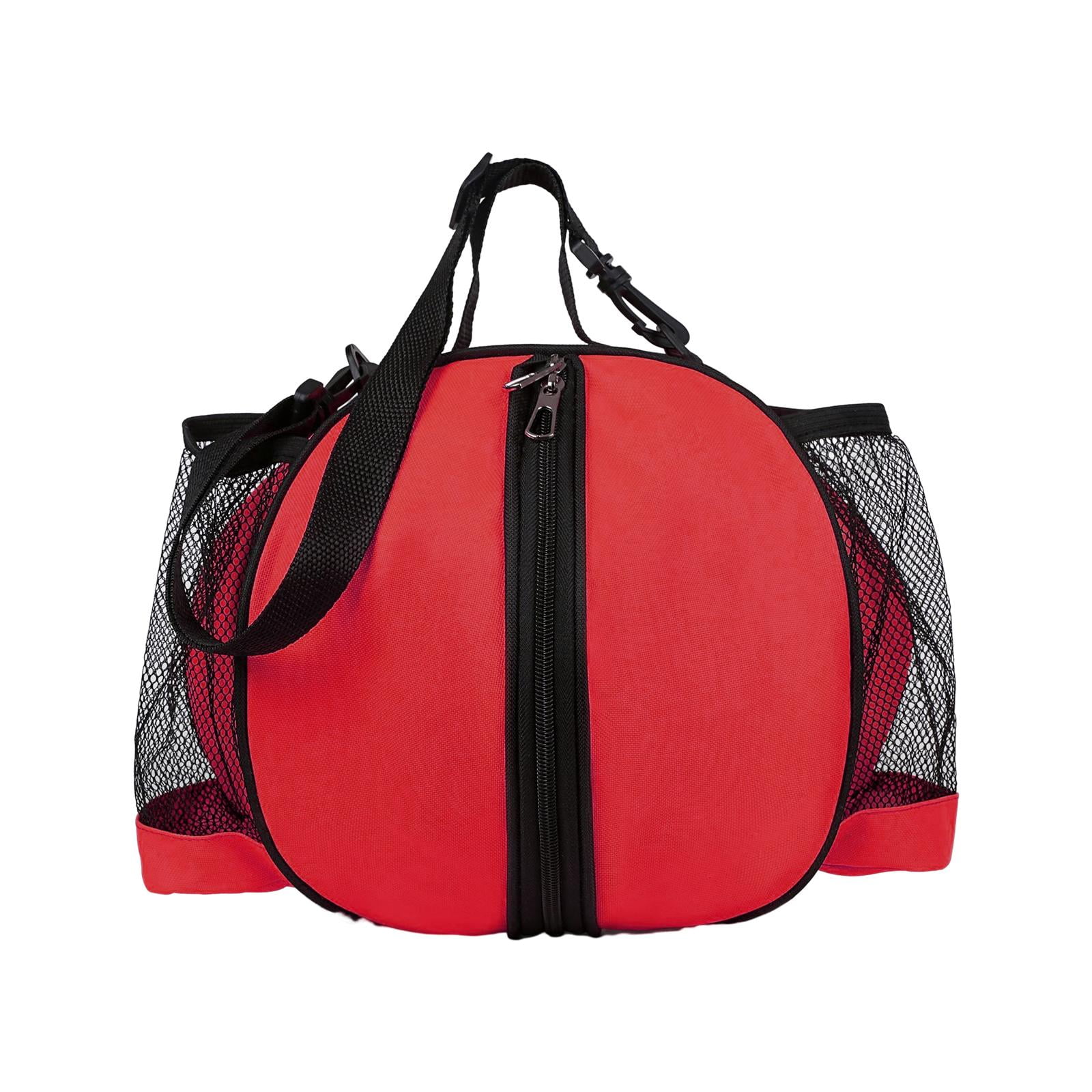 Basketball Shoulder Bag Basketball Tote Bag Dual Zippers Closure Sturdy ...