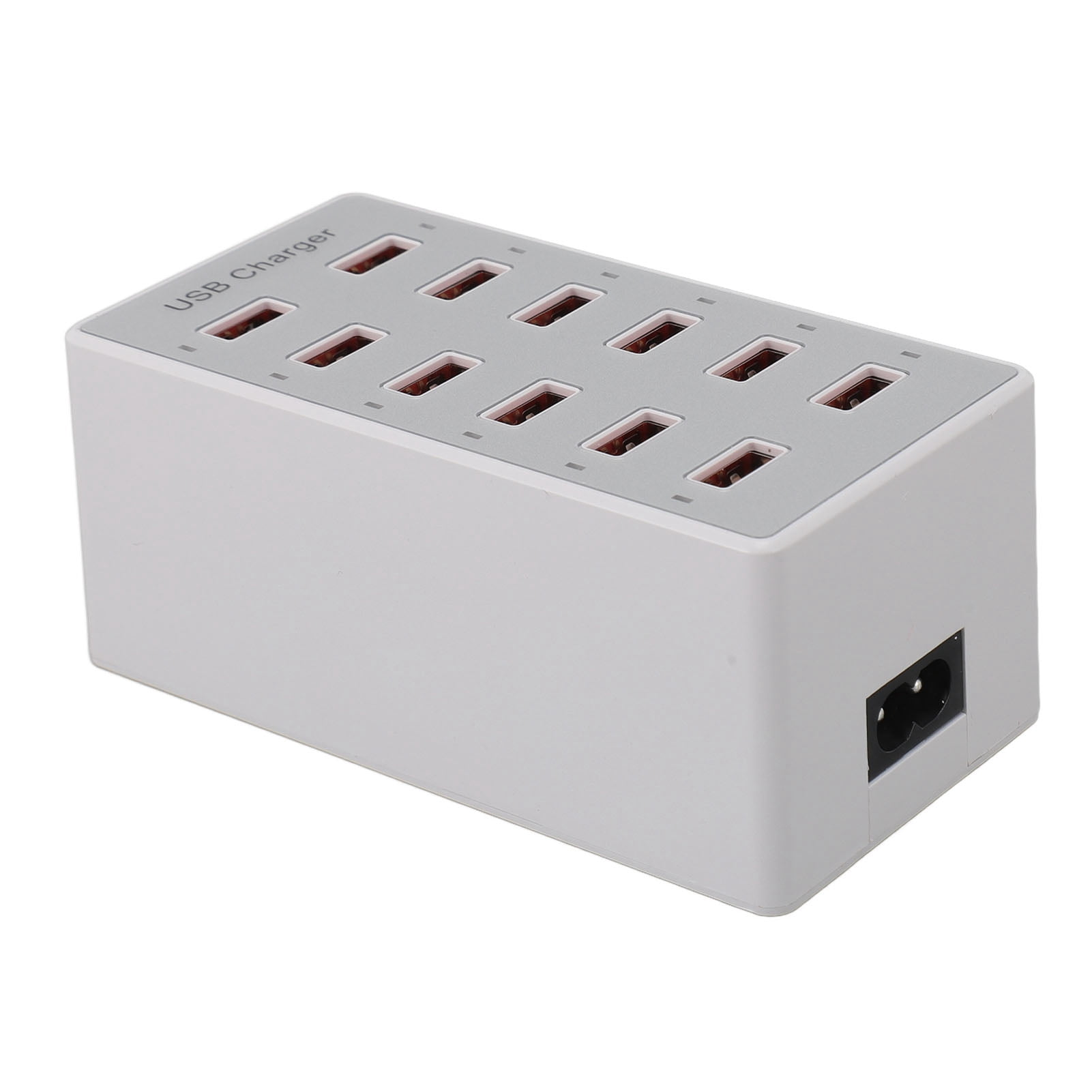 Cargador USB Multipuertos, Concentrador De Carga USB De Carga Rápida 12 ...
