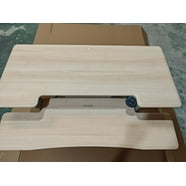 VIVO Black Electric Height Adjustable Corner Desk Riser with Dual ...