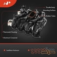 A-Premium Engine Intake Manifold with Gasket Compatible with Ford ...