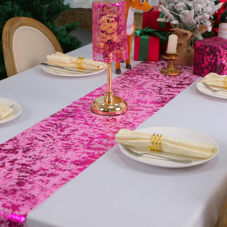 Hot Pink Table Decorations