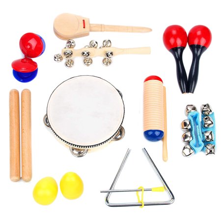 xinxinxx 18 Pcs/set Musical Toy Percussion Musical Instruments shaker ...