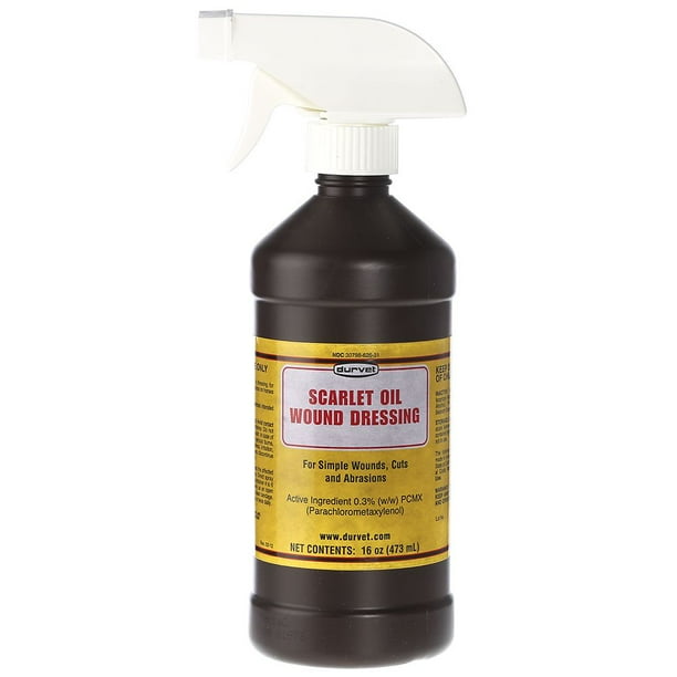 Durvet Scarlet Oil with Sprayer 16oz - Walmart.com