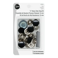 Dritz Heavy Duty Snaps Size 24 Gunmetal 7pc - Walmart.com