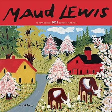 Maud Lewis 2021 Bilingual French English Square Wall Calendar | Walmart ...