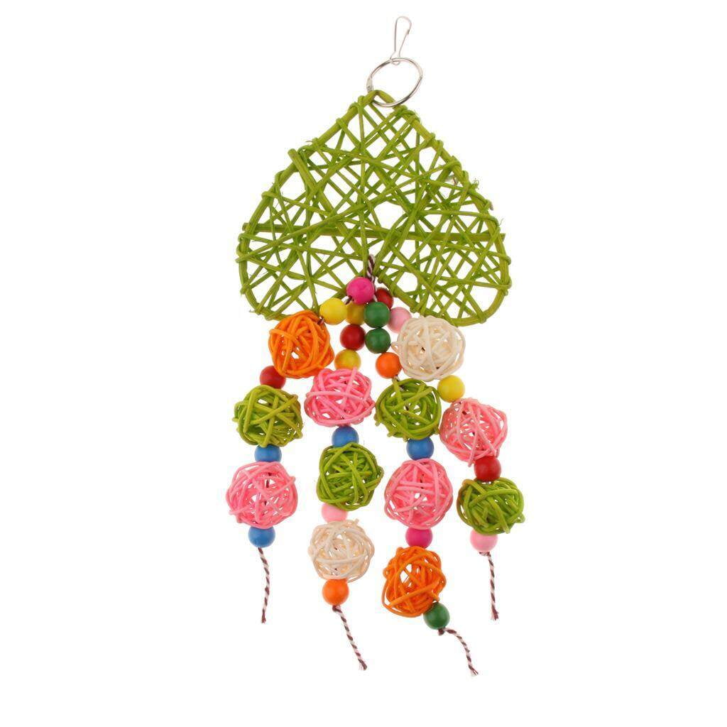Click here for Pitrice Hanging Colorful Rattan Ball Bite Toy Parr... prices