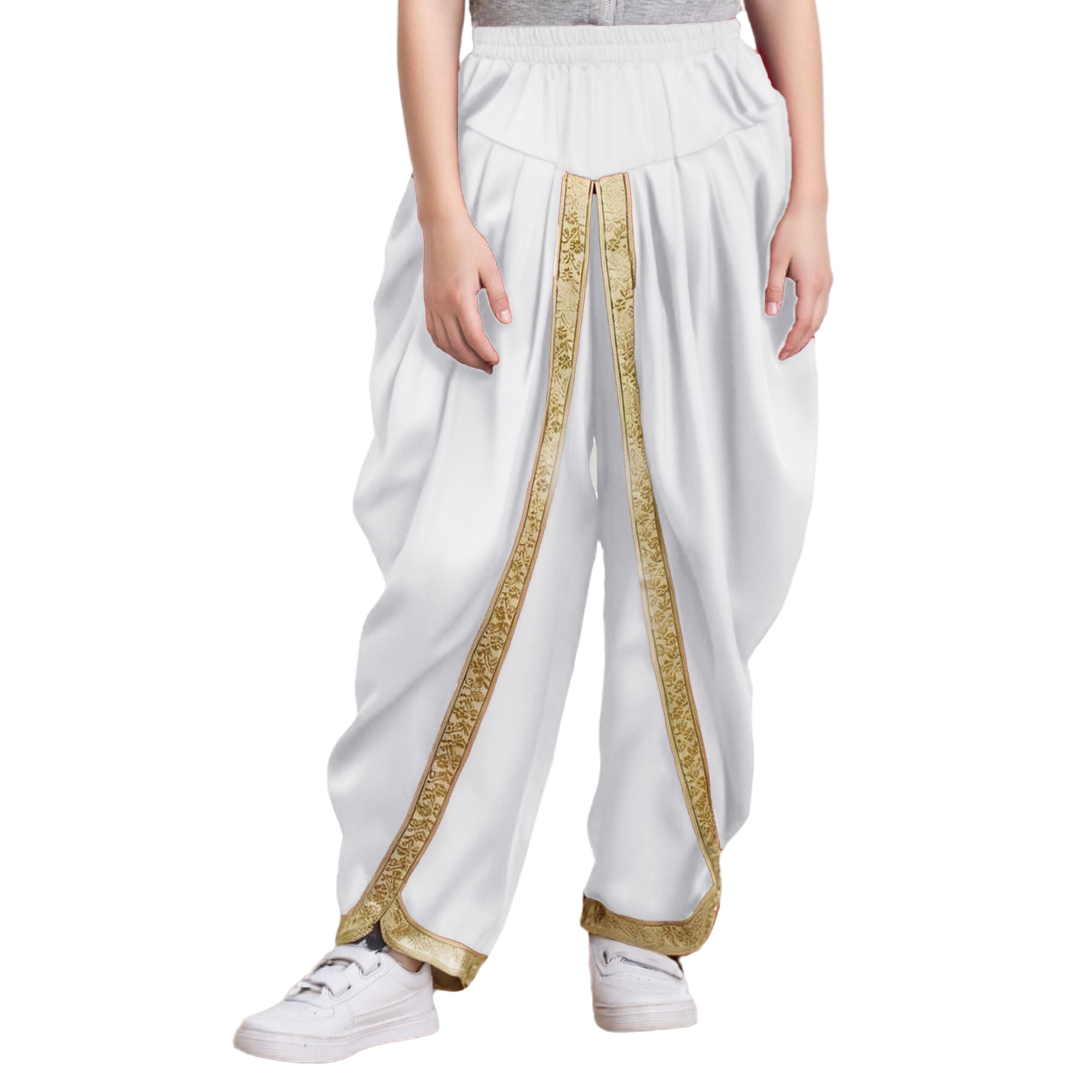 Click here for Yizyif Kids Boys Satin Dhoti Pants Carnival Party... prices