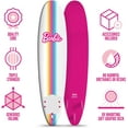 Wave Storm Barbie Signature 8ft Surfboard, Soft Foam, White and Pink ...