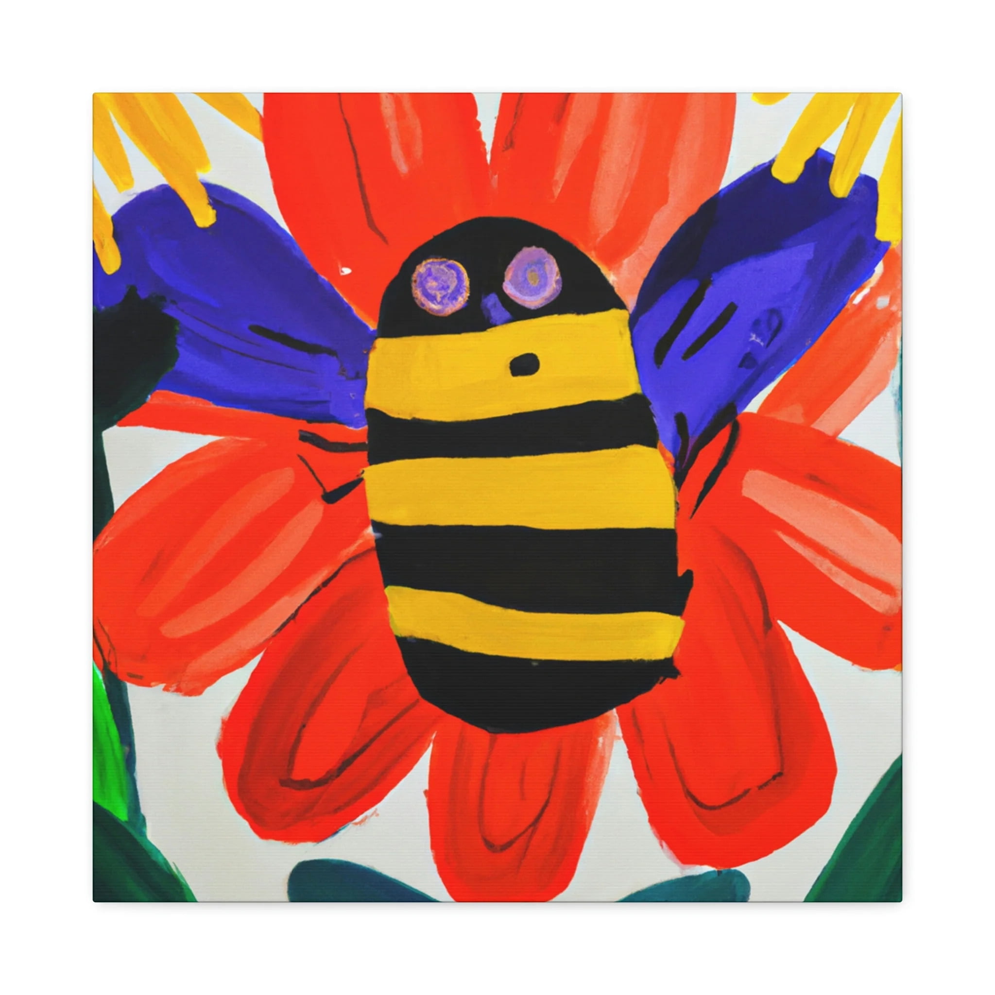 Bumblebee's Dream Flight - Canvas - Walmart.com