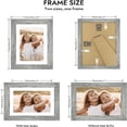 5x7 Picture Frame with Glass, Display Pictures 4x6 with Mat or 5 x 7 ...