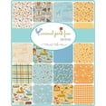 Moda - Animal Park Fun Jelly Roll by Stacy Iest Hsu 40 pcs - Walmart.com