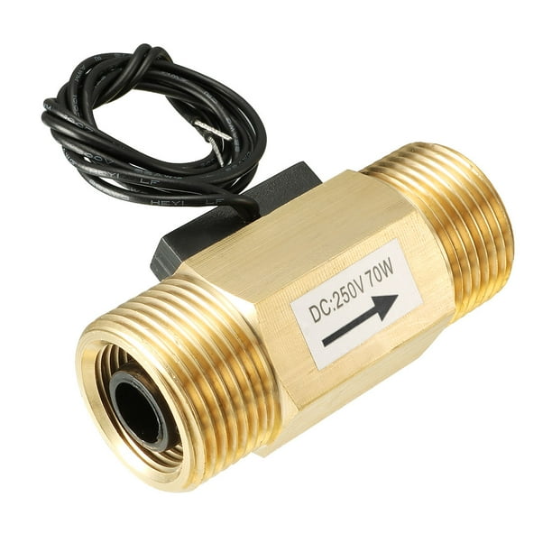 G3 4 Hall Effect Liquid Water Flow Sensor Switch Flowmeter Meter 2 5