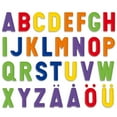 Quercetti: Magnetic Letters Starter Set - 44 Colorful Letters ...