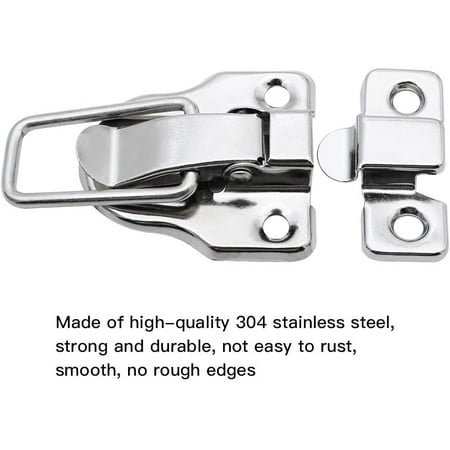 Set of 8 Toggle Latches Metal Lever Closure Toggle Clasp Latch Spring ...