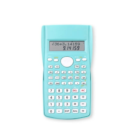 Scientific Calculator School Students Digital 12 Digits 2 Line Display ...