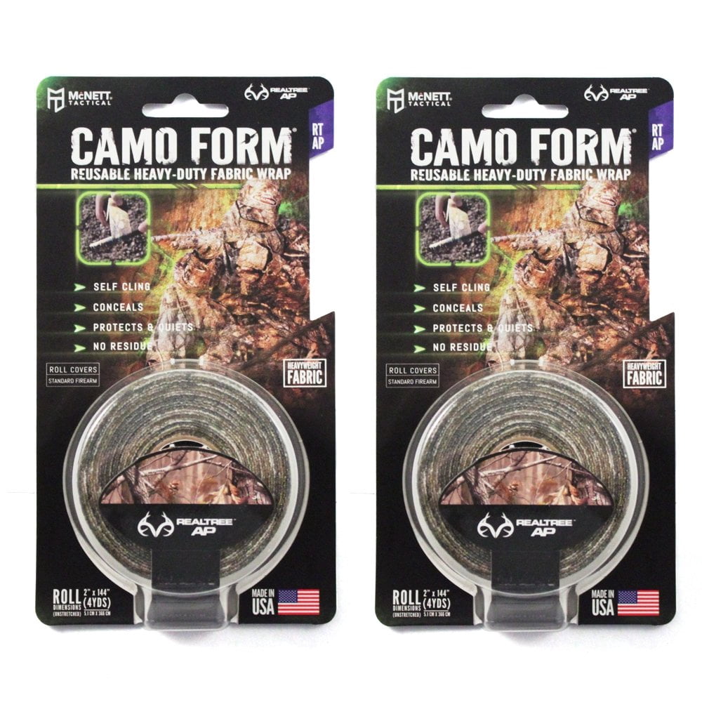 Tactical Camo Form Reusable Heavy Duty Fabric Wrap Realtree Xtra 2pk ...