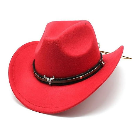 Western Cowboy Top Hat Felt Hat | Walmart Canada