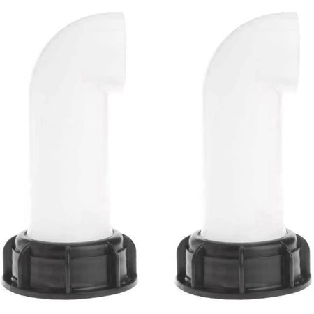 2 pcs Water Tank Adapter, Water Tank Valve, IBC Drain Tank Adapter for ...