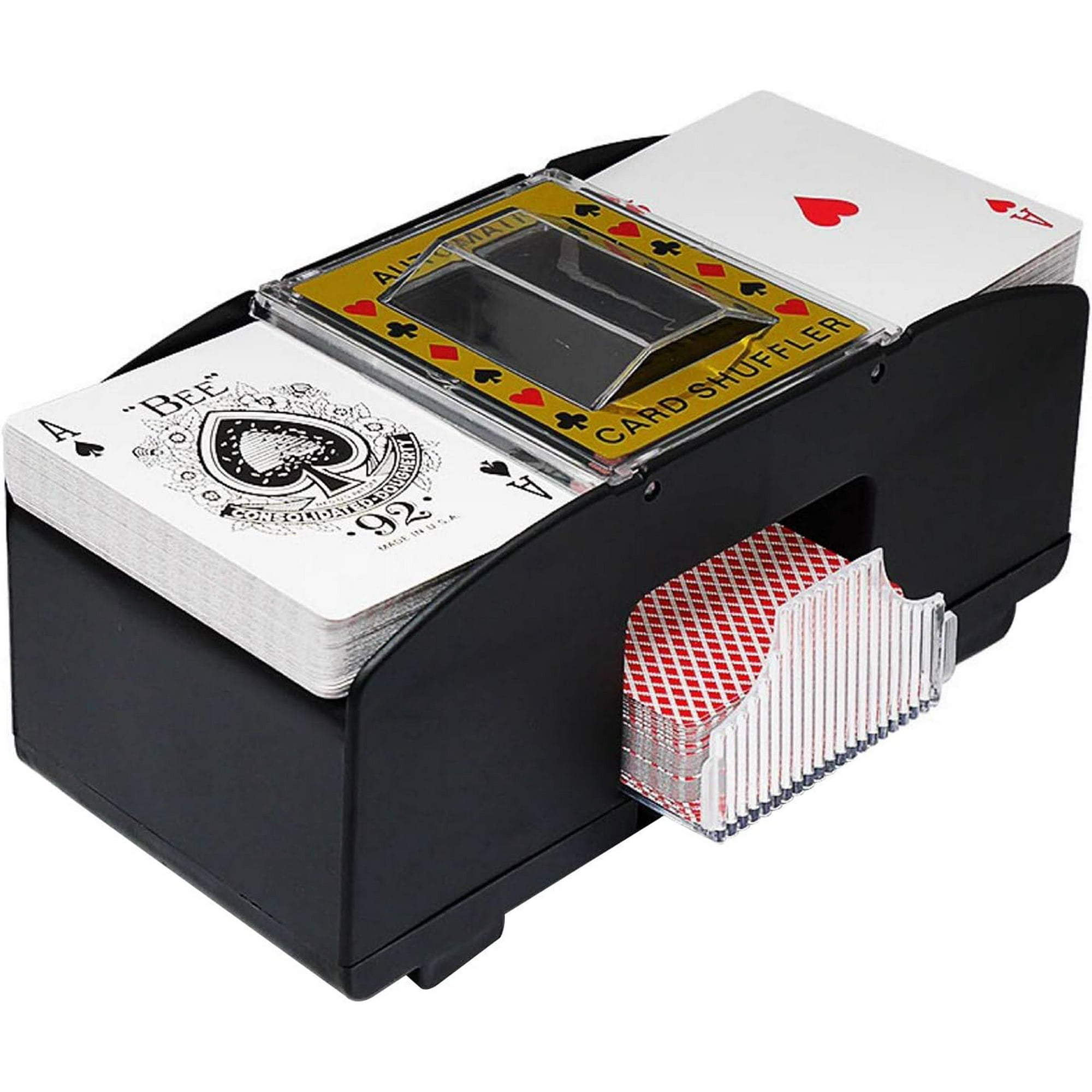 Dutchman Lightweight Portable Automatic Card Shuffler  Quality Matters In Every Shuffle  Fully Automated Process For Hassle-Free Gaming  Durable Desig