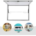 Concession Window, Aluminum Alloy Food Truck Service Window with 4 ...