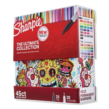 Sharpie Ultimate Collection, 115 Count Colored Markers Bulk Pack ...