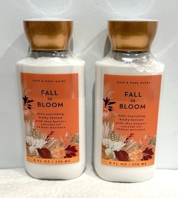 Bath & Body Works Fall In Bloom Body Lotion, 8 fl oz (Pack of 2 ...