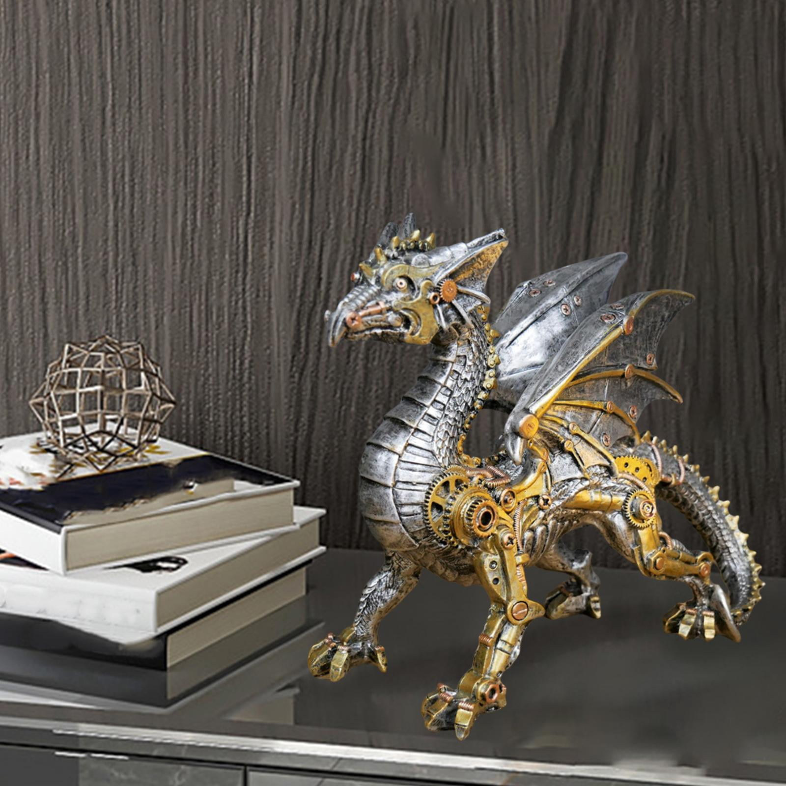 Steampunk Dragon Statue