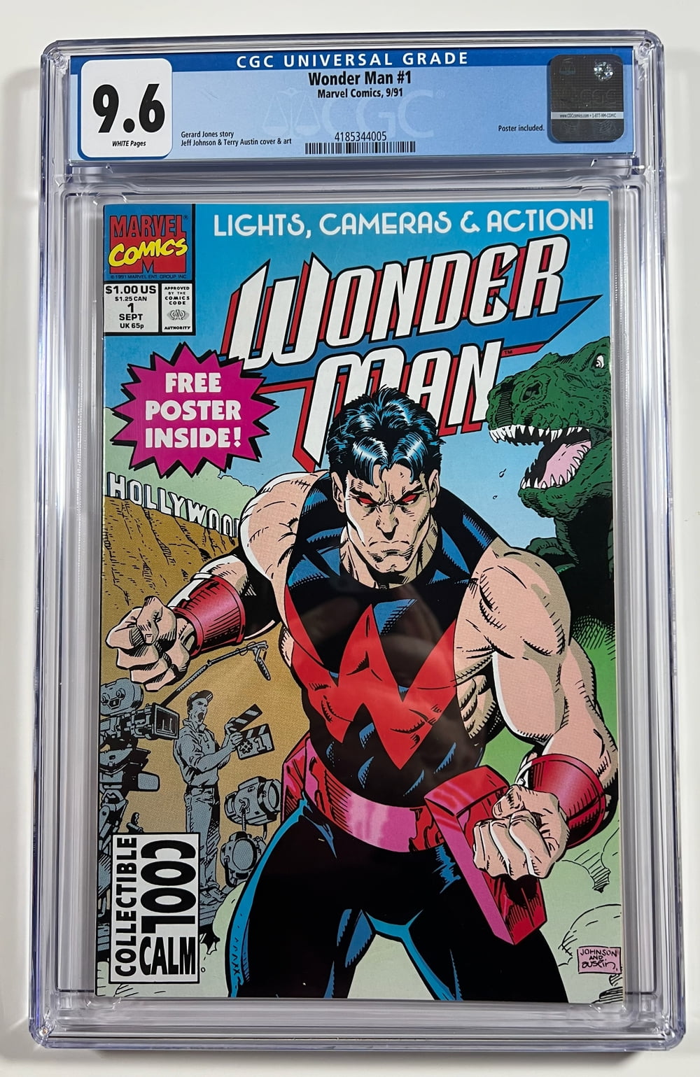 Wonder Man #1 - CGC 9.6 Comic Book - Walmart.com