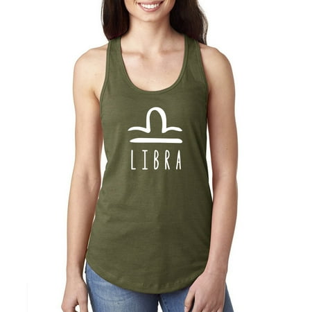 UPC 467503924989 - Libra Zodiac Sign Racerback Tank | upcitemdb.com