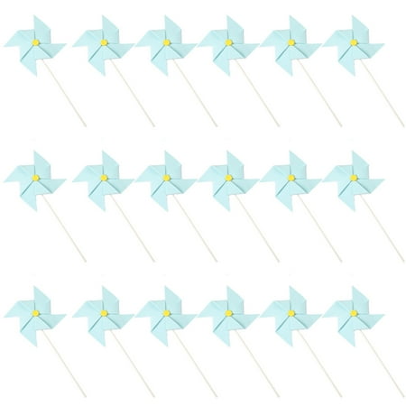 18PCS Windmill Cake Toppers Birthday Cake Topper Cupcake Topper Stakes ...