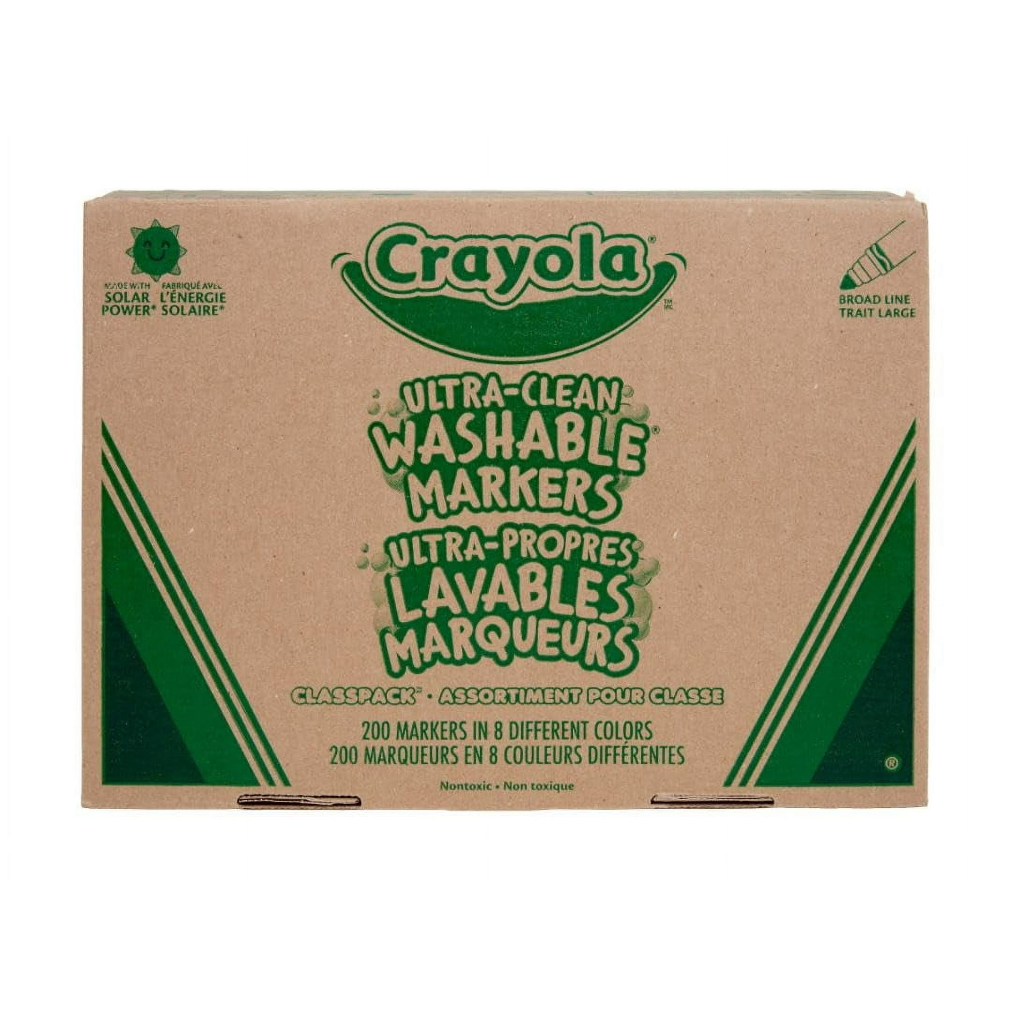 Click here for Crayola Broad Line Washable Markers - 200ct (8 Col... prices