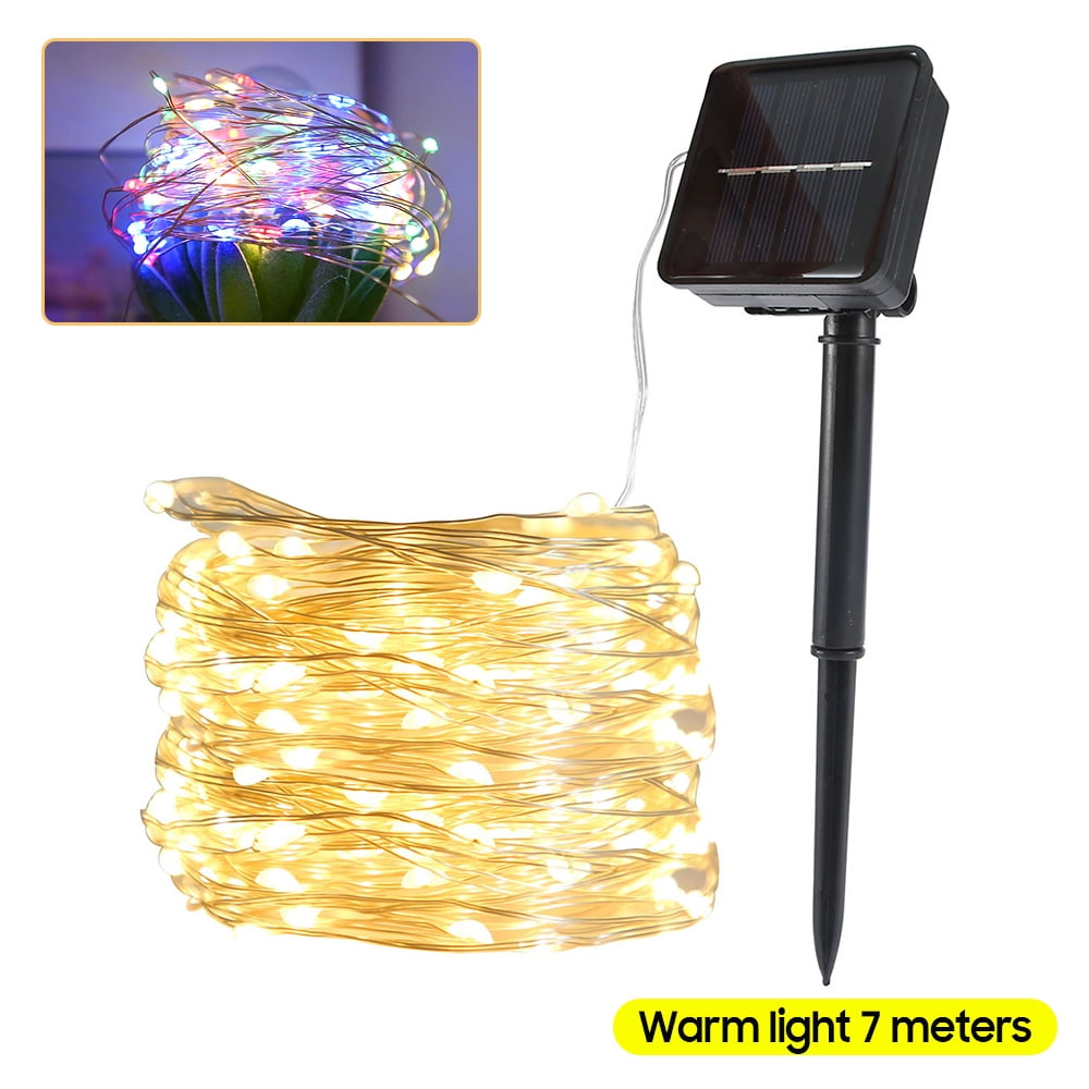 Click here for Flyflise Led Solar Light String Indoor Outdoor Cop... prices