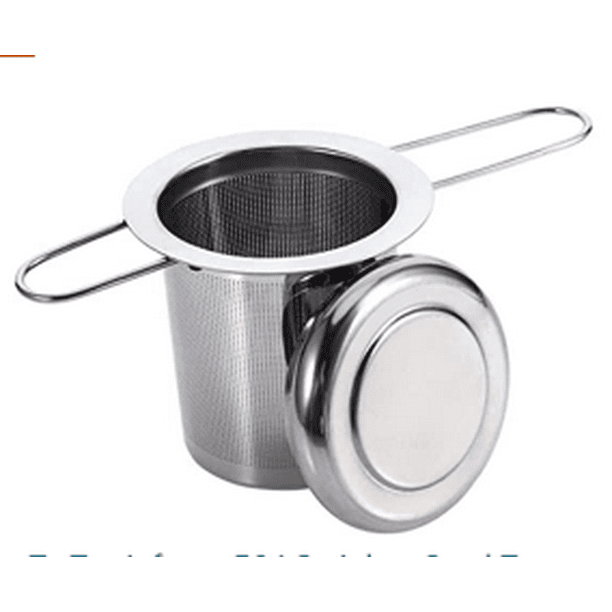 ReaNea Silver Tea Infuser, Stainless Steel Tea Strainer, Fine Mesh Tea ...