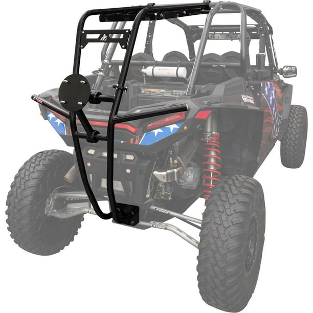 Tusk UTV Rear Bumper, Cargo Rack, and Spare Tire Carrier - Walmart.com