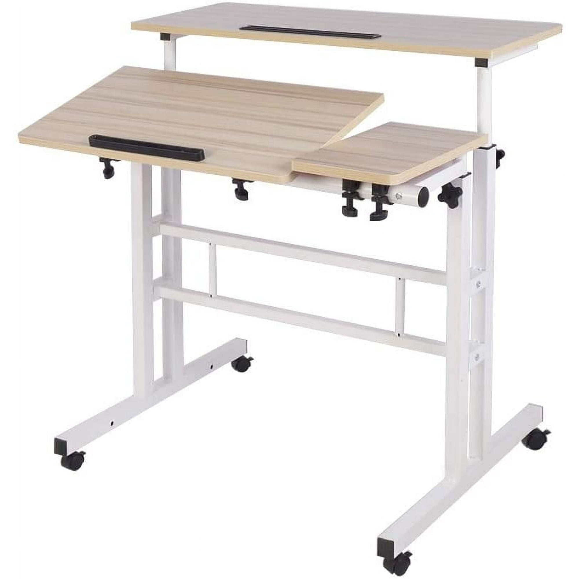 Click here for Soges Height Adjustable Computer Desk Sit Stand Wo... prices