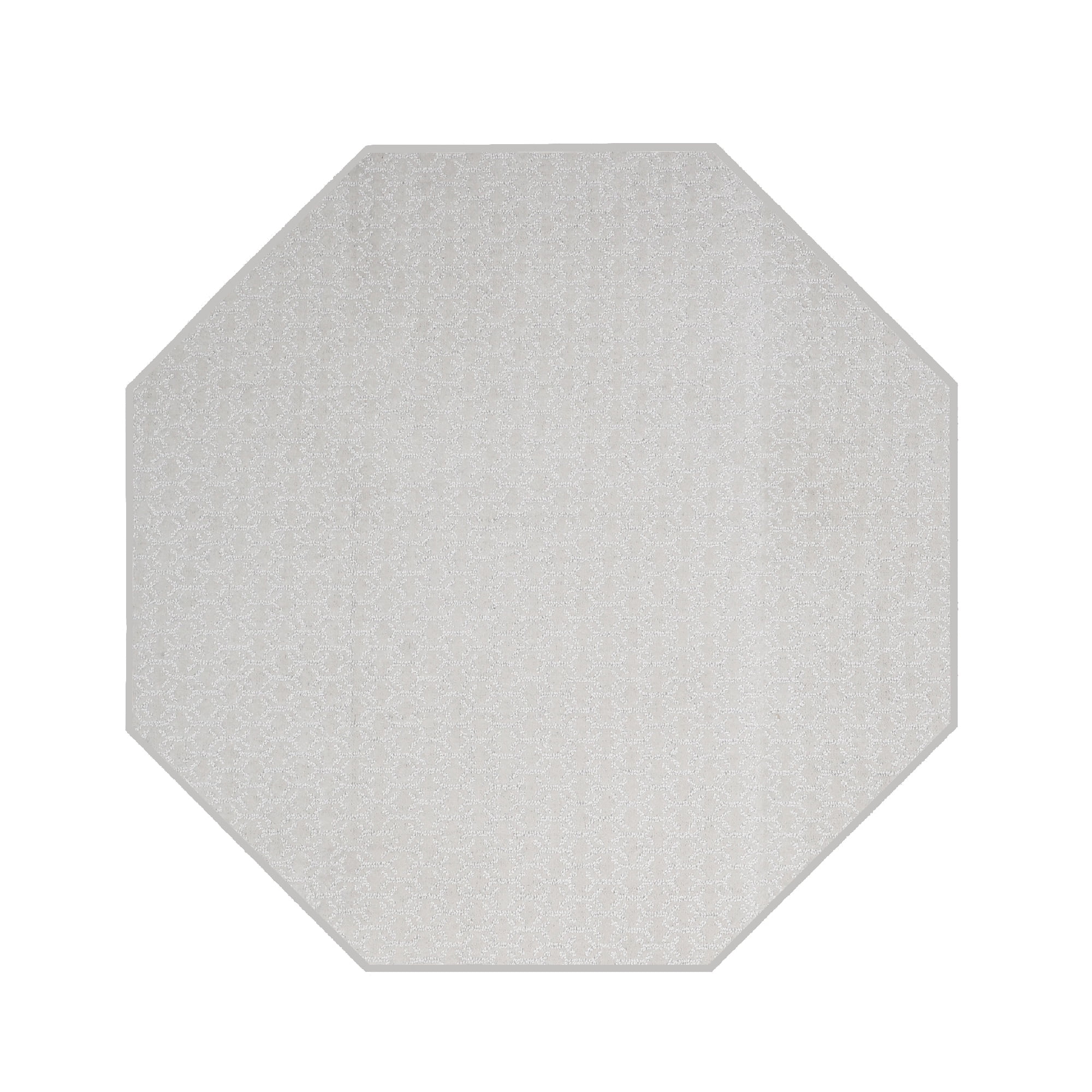 Furnish My Place Custom Valid Rug - 5 ft., Octagon, Ivory, Floor Rug ...