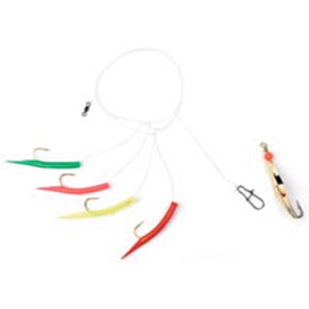 Clark James Clarkspoon Mackeral Tree Rig Size 2/0 Silver Hook MT00RBMS ...