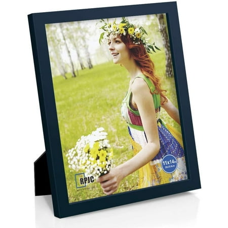 8x10 Picture Frames Made of Solid Wood High Definition Glass for Table ...