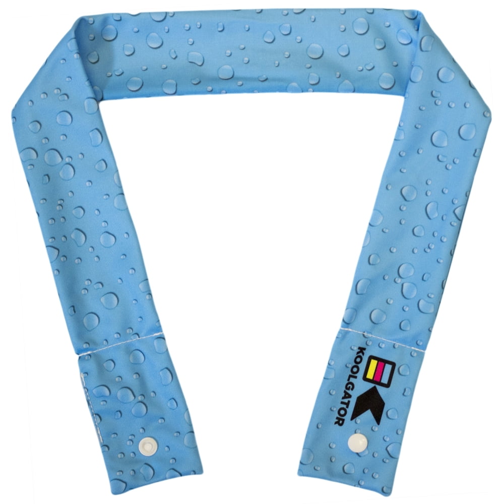 KOOLGATOR Cooling Neck Wrap-Water Drops Design - Walmart.com - Walmart.com