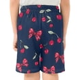 BZSMCE Adjustable Drawstring Casual Shorts With Cherry Red Polka Dot ...