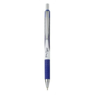 Zebra Classic Z-Grip Flight Ballpoint Pens - 1.2mm - Black and Violet ...
