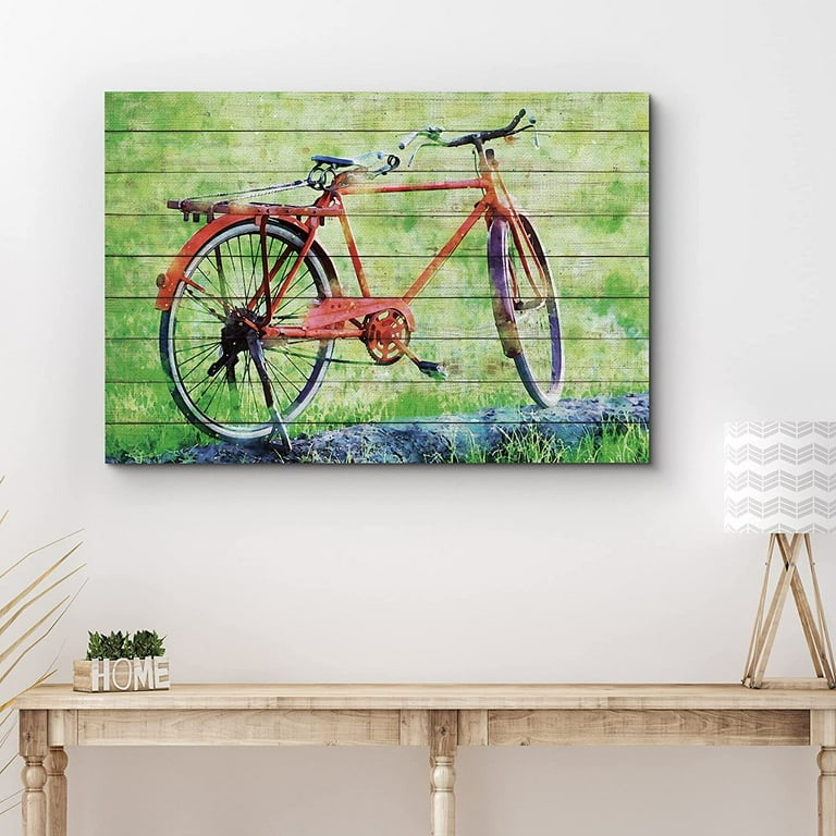 Bicycle Canvas Painting