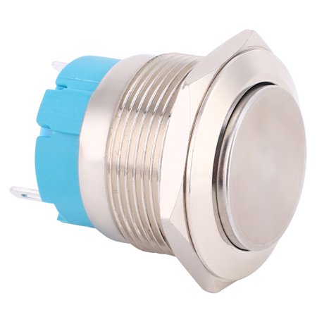 2 Pins Push Button Switch, Waterproof Metal Push Button Switch ...