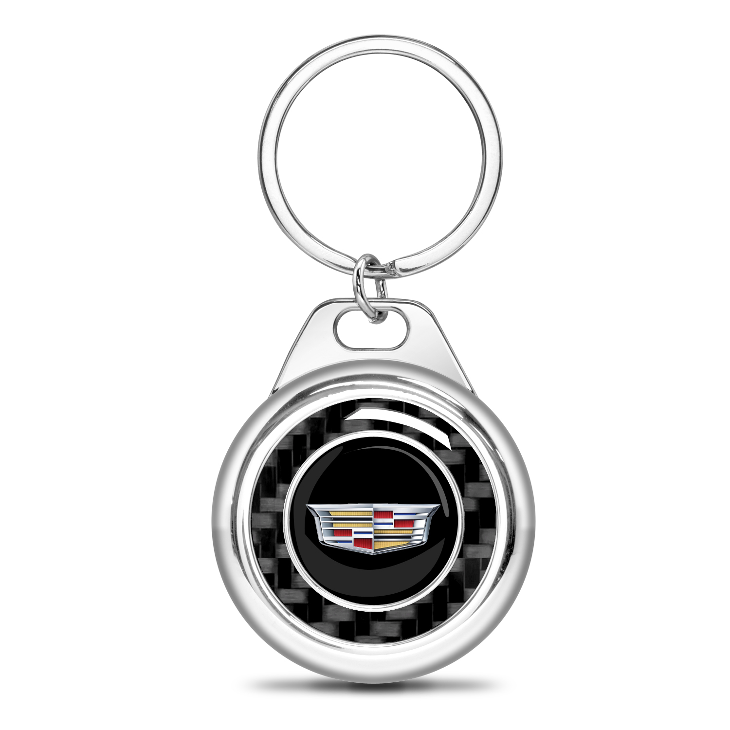 Germany With Crest National Country Flag Spinning Round Metal Key Chain ...
