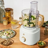 Free Shipping! Beautiful 10-Cup Food Processor with Accessories, White ...