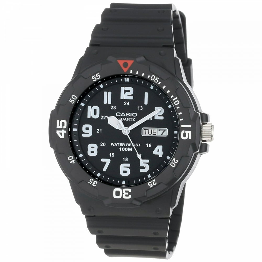 Casio - Casio Men's Dive Style Watch, Black MRW200H-1BV - Walmart.com ...