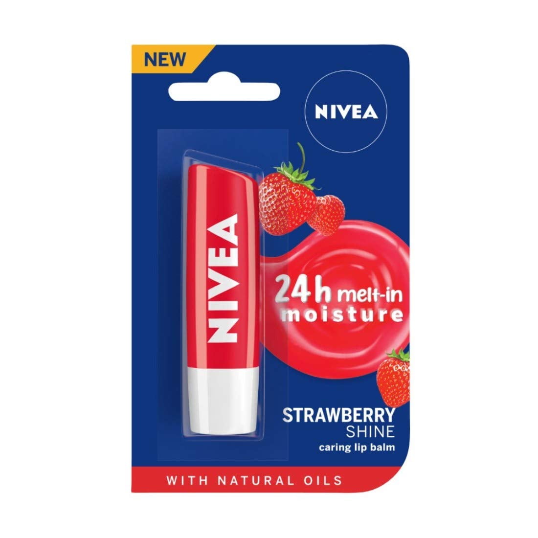 Click here for Nivea Lip Care Fruity Shine Strawberry  4.8g 0.17... prices