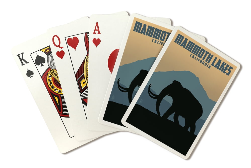 Mammoth Lakes, California, Wooly Mammoth, Lantern Press, Premium ...